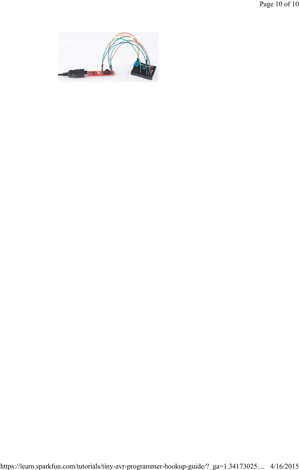 Sparkfun Tiny Avr Programmer Download Tiny AVR Programmer - Two ISP ...