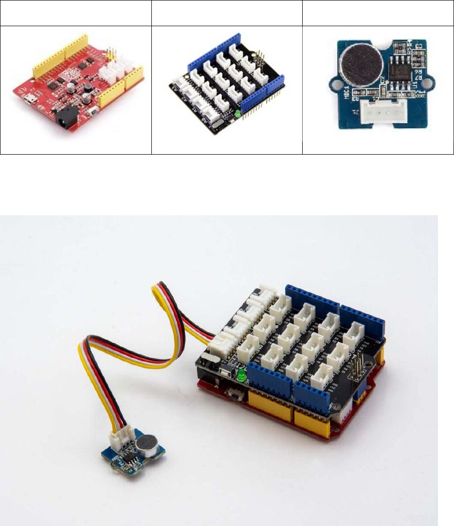 Grove Sound Sensor Datasheet by Seeed Technology Co., Ltd | Digi-Key ...