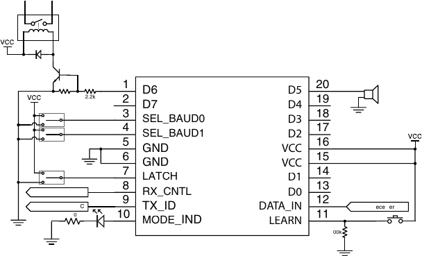 MS Series Decoder Datasheet by Linx Technologies Inc. | Digi-Key ...